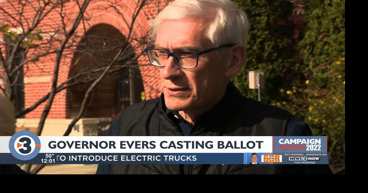 Tim Michels, Tony Evers vote as campaign wraps up | Elections | channel3000.com