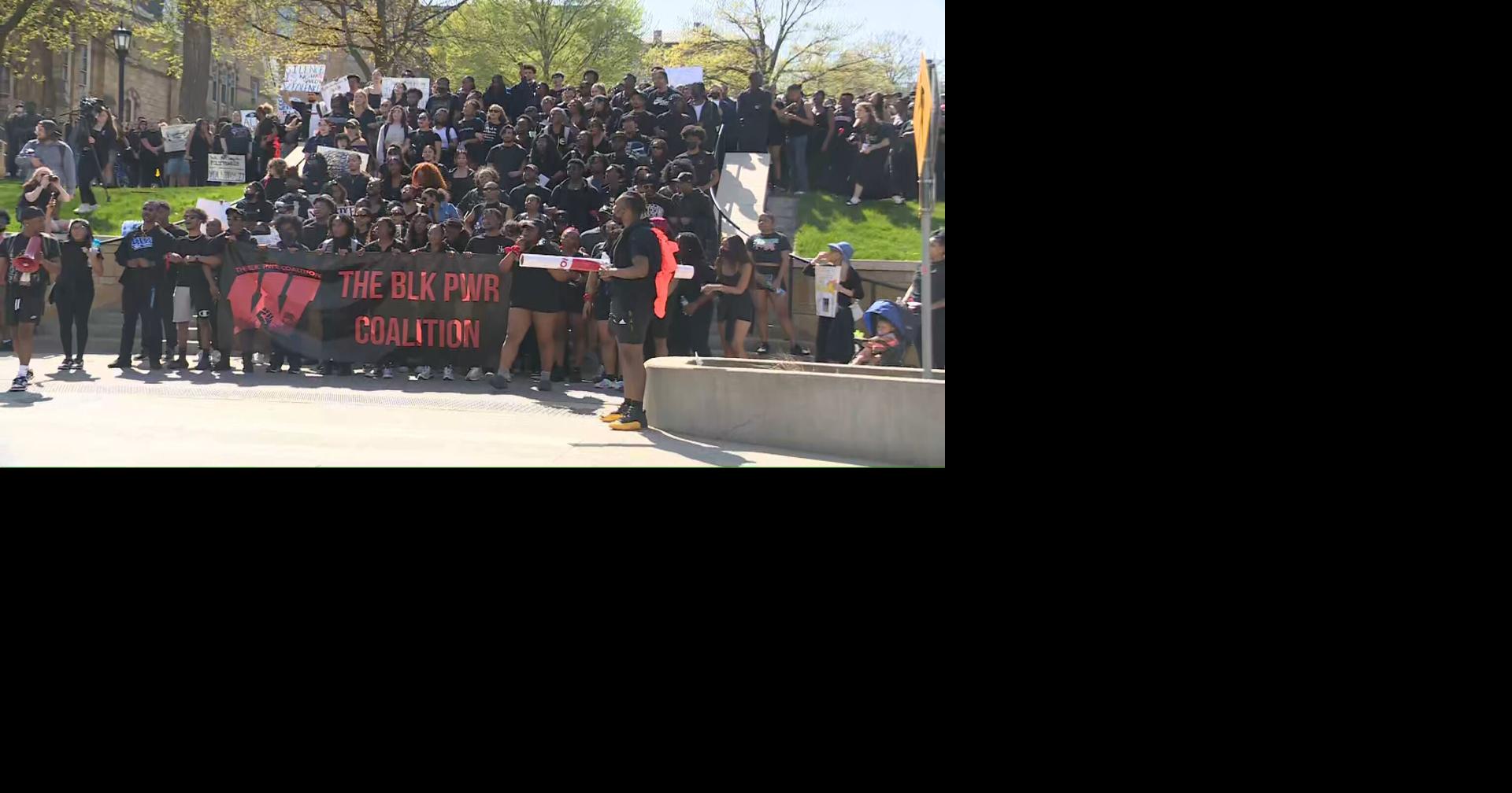 UW students block streets during second day of protests over campus ...