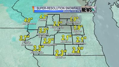 More snow to fall Monday | Local News | channel3000.com