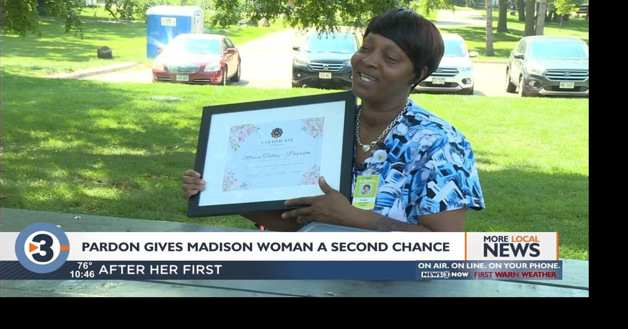 'Everybody deserves a second chance': Madison woman receives Governor's ...