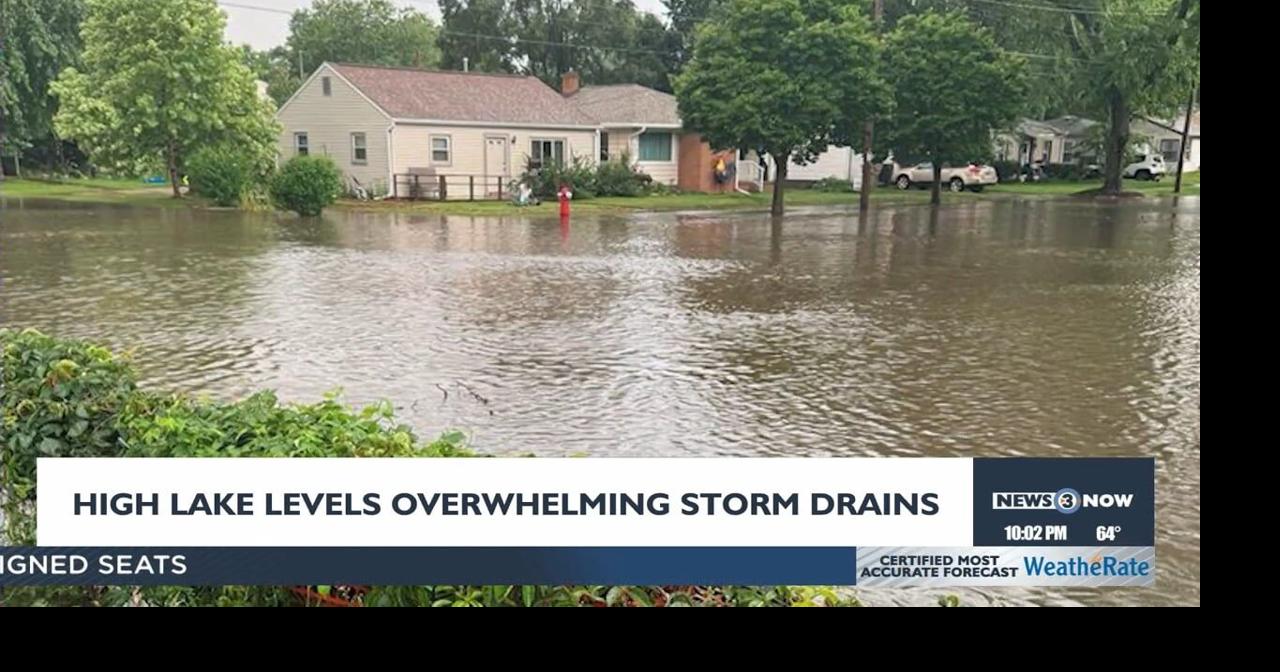 High lake levels overwhelming Madison's stormwater drains, flooding ...