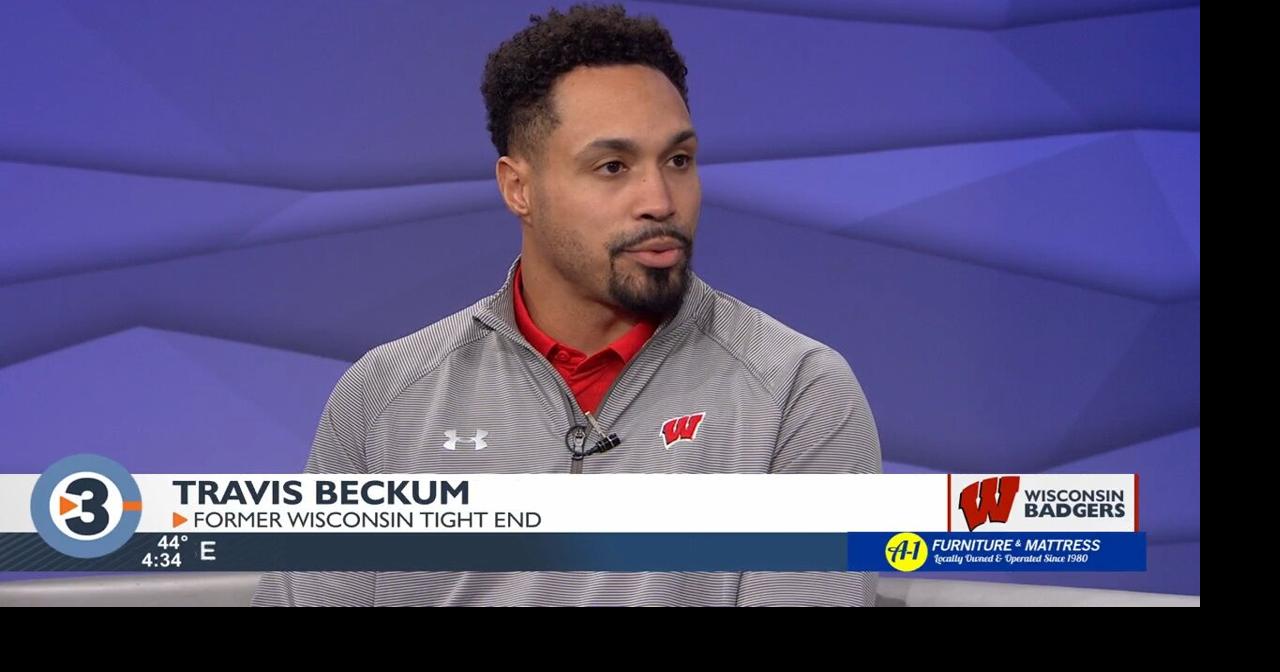 WATCH: Travis Beckum shares thoughts on Luke Fickell as Badgers’ new ...