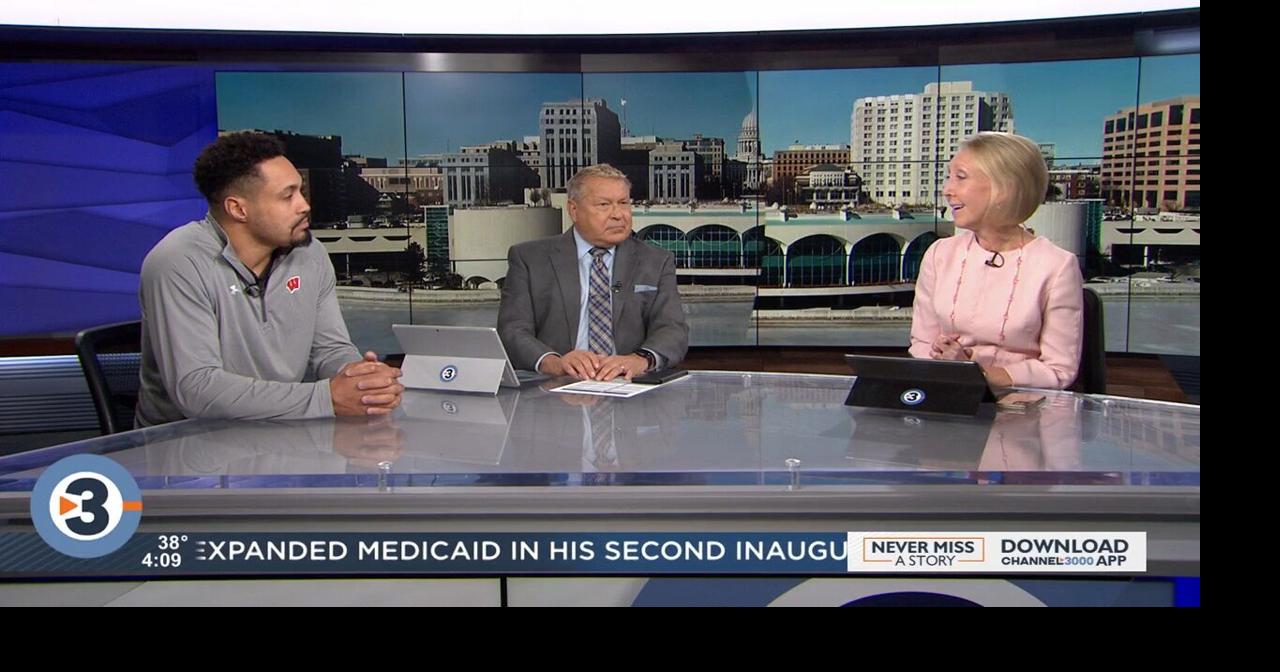 WATCH: Former Badger Travis Beckum on Damar Hamlin news | Newscasts Live at Four | channel3000.com