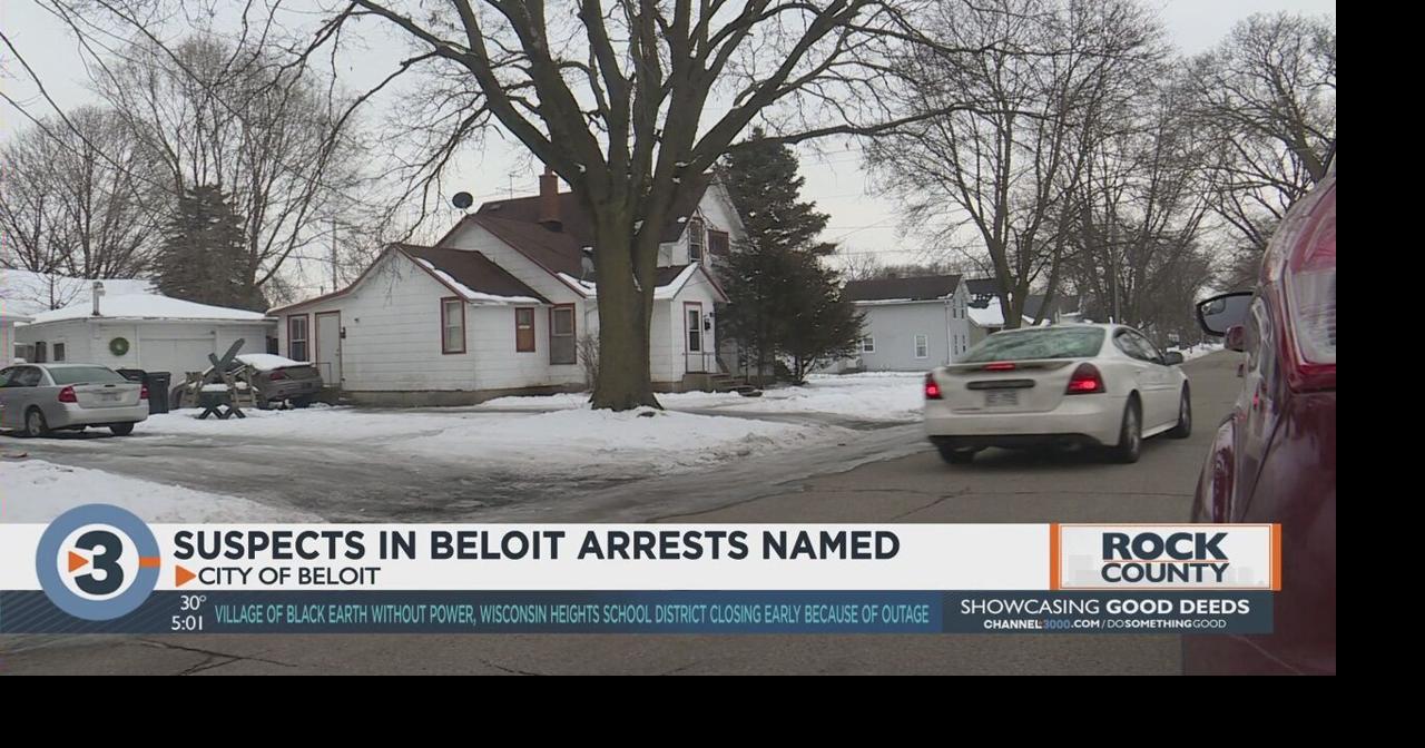 Police release names of five arrested in Wednesday raid of Beloit home ...