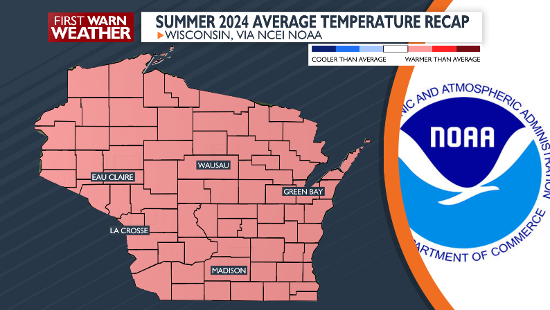 Beyond the Barometer: Despite a near average summer, Wisconsin recorded ...