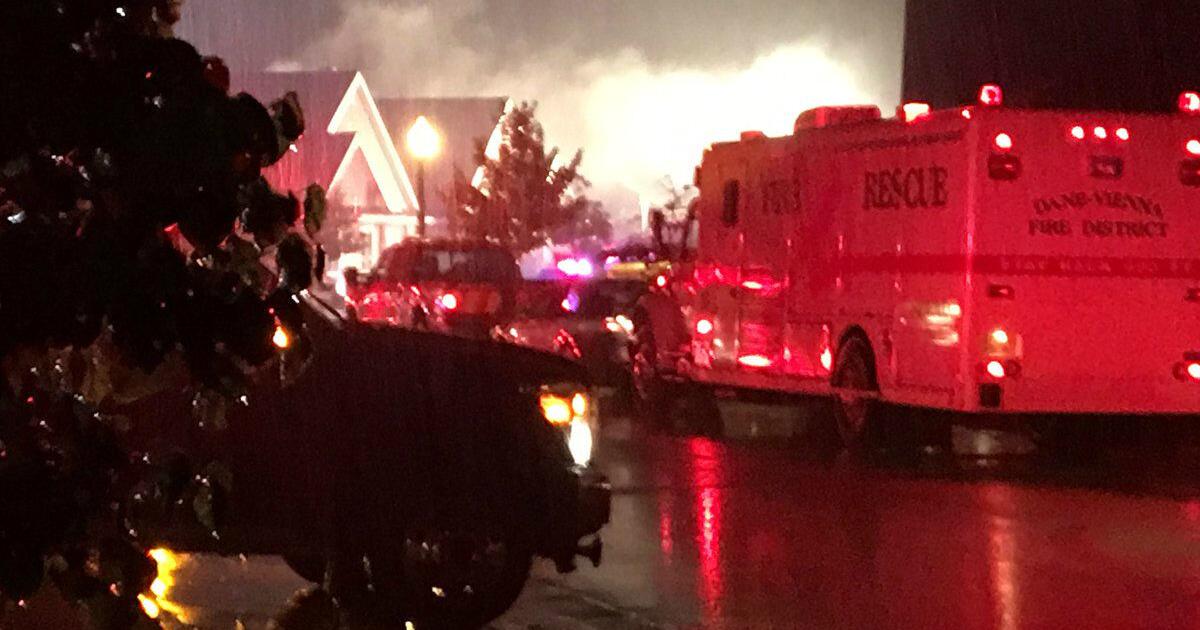 Officials: Firefighters battle house fire in Waunakee; appears to be ...