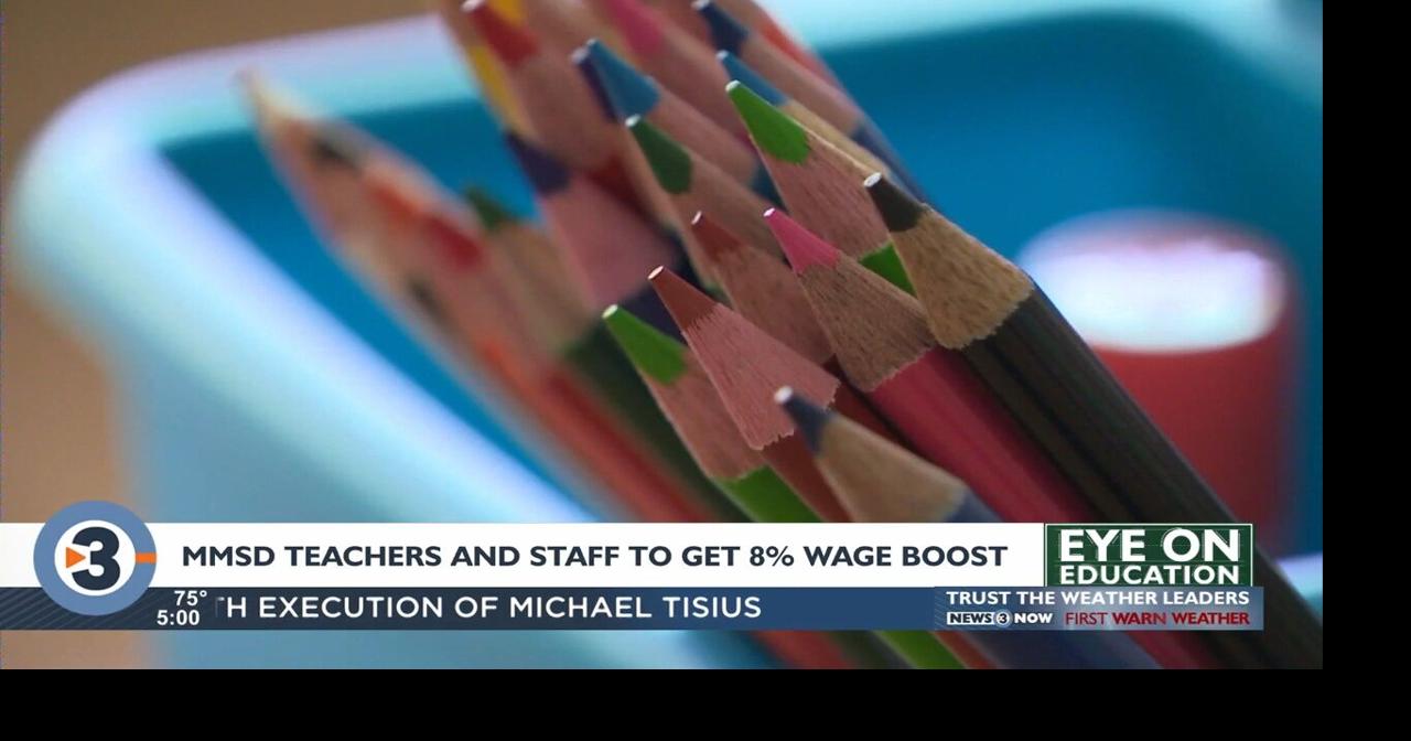 MMSD teachers and staff to get 8% wage boost, district and MTI announce ...