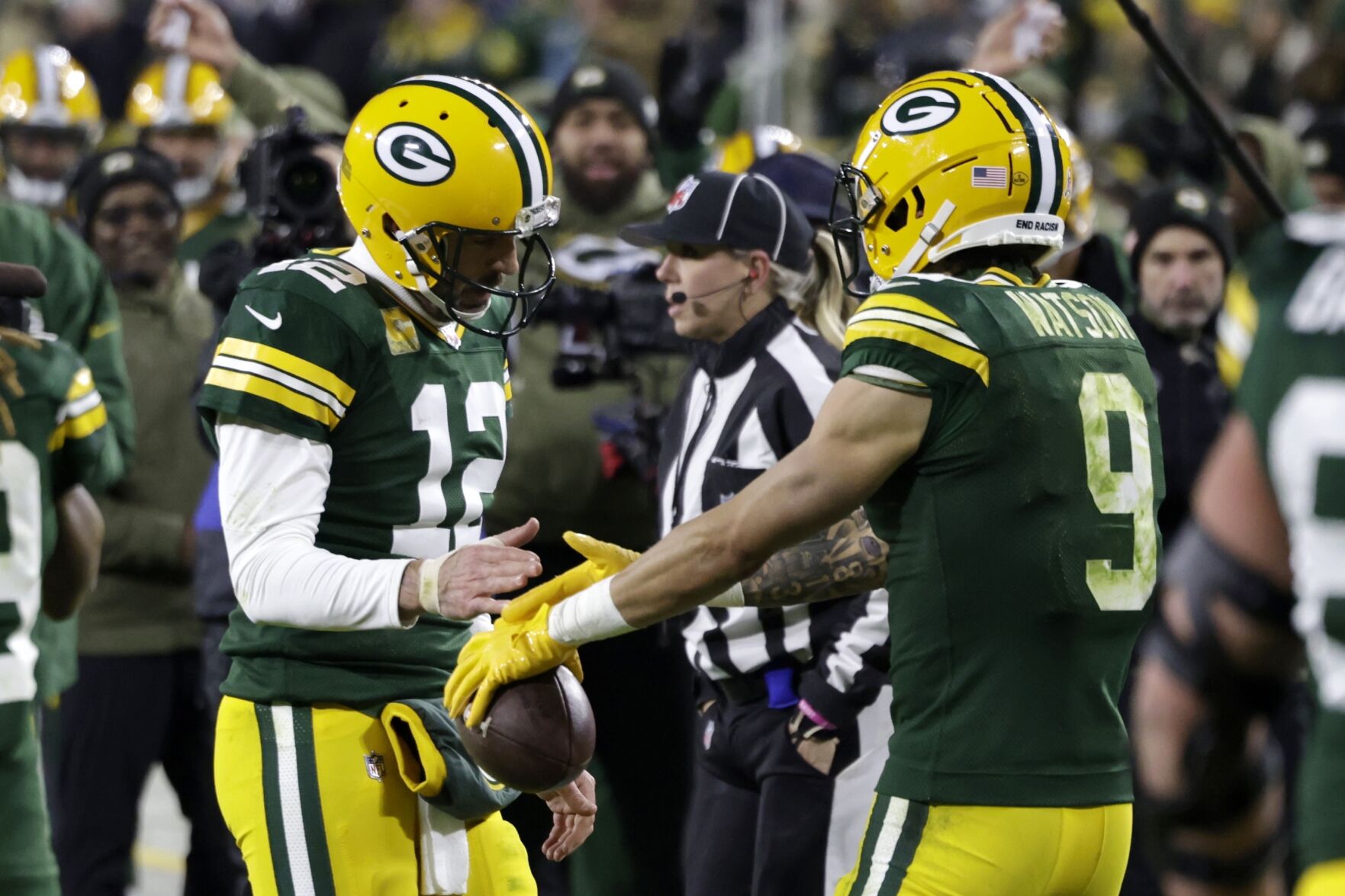 Christian Watson can’t wait for Packers’ matchup with Aaron Rodgers ...