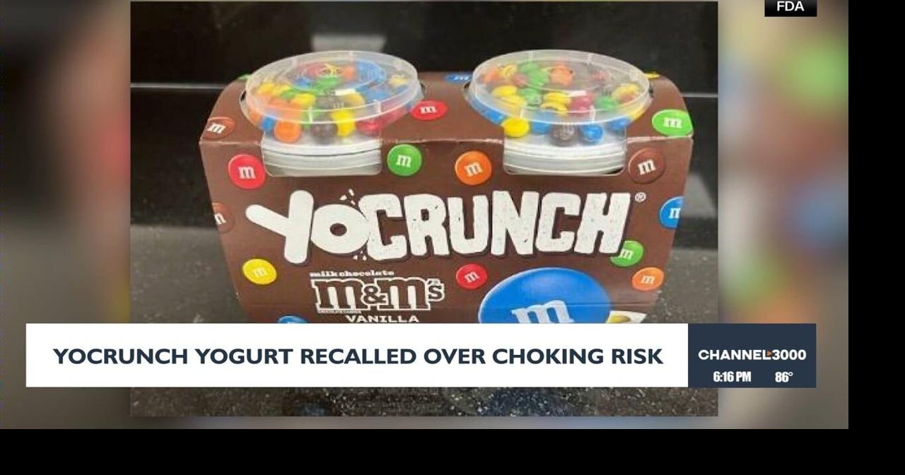 YoCrunch yogurt product issues recall | Video | channel3000.com