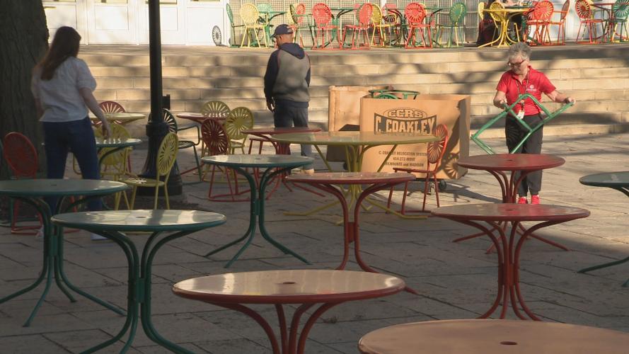 Iconic Sunburst chairs return to Memorial Union Terrace | Lifestyle ...