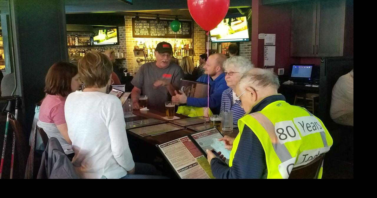 Middleton man celebrates 80th birthday with 2-mile walk to Nitty Gritty ...
