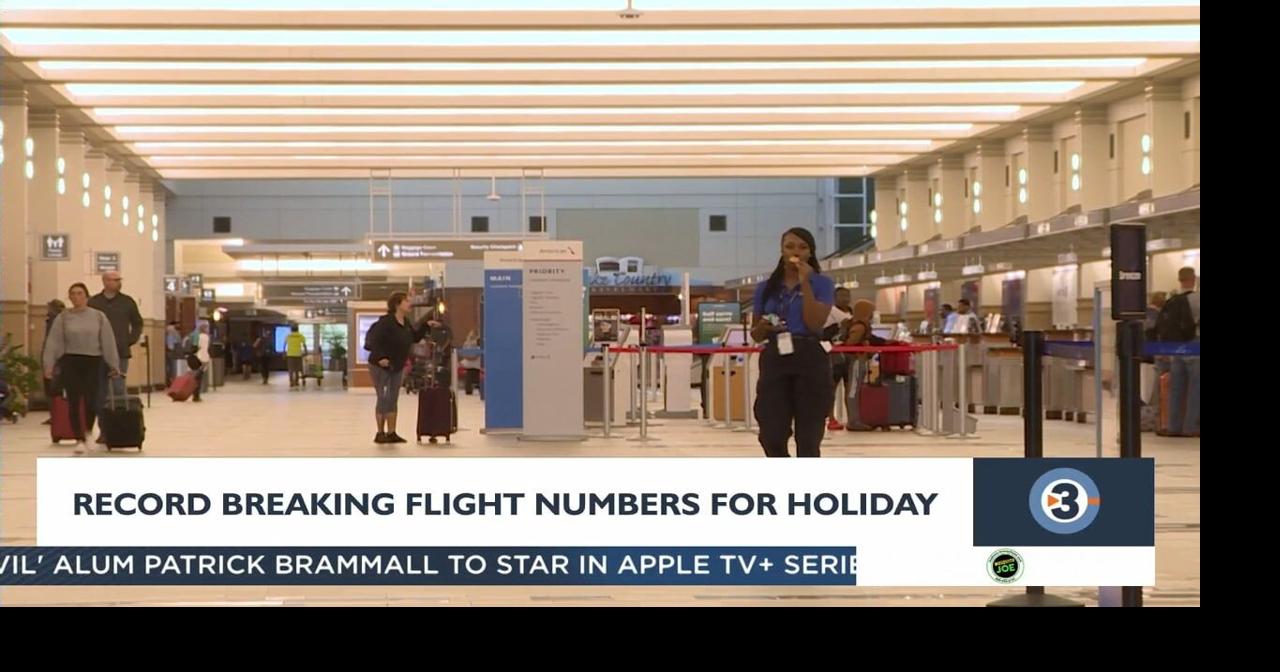 Record-breaking flight numbers for holiday | Video | channel3000.com