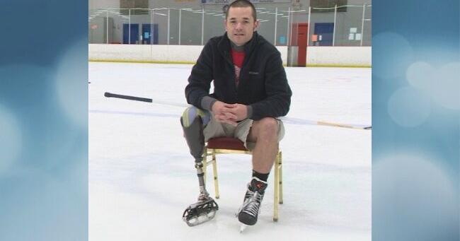 Amputee builds himself one-of-a-kind prosthetic ice skate | Health news ...