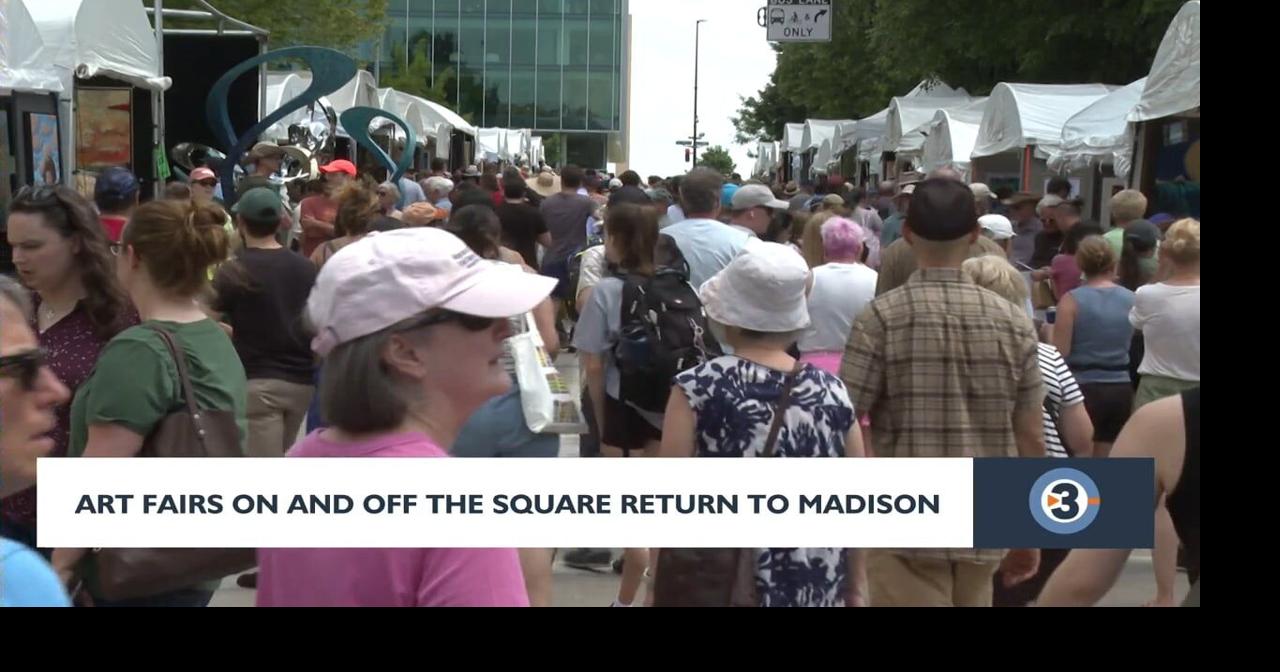 Art fairs on and off the square return to Madison | Video | channel3000.com