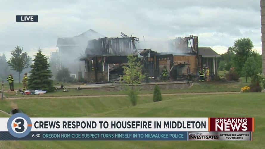 Middleton house considered total loss after fire; no one hurt | Local ...