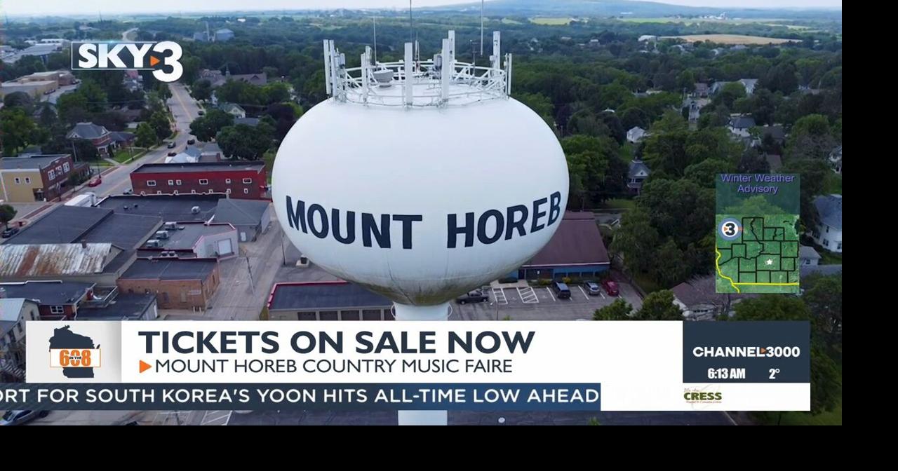 In the 608: Tickets available now for 2025 Mount Horeb Country Music Faire | Features ...