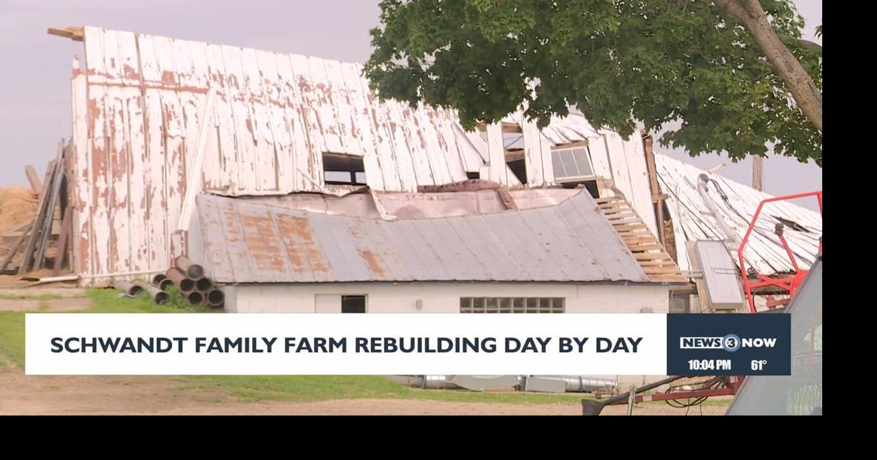 Schwandt Family Farm in Juneau rebuilding 'day by day' | News ...
