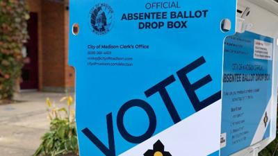 City of Madison redesigns outlawed ballot dropboxes with artwork ...
