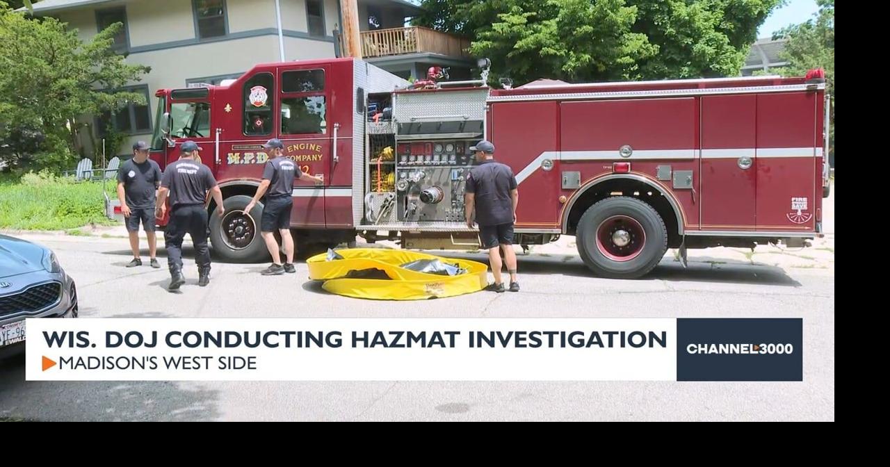 Wisconsin DOJ conducting hazmat investigation | Video | channel3000.com