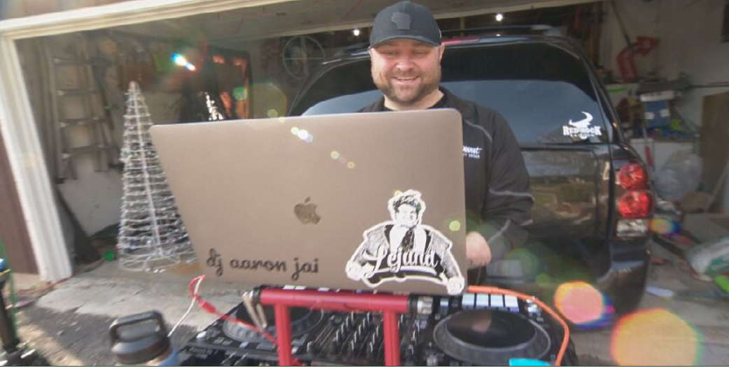 Madison DJ plays music set on his driveway | Local News | channel3000.com