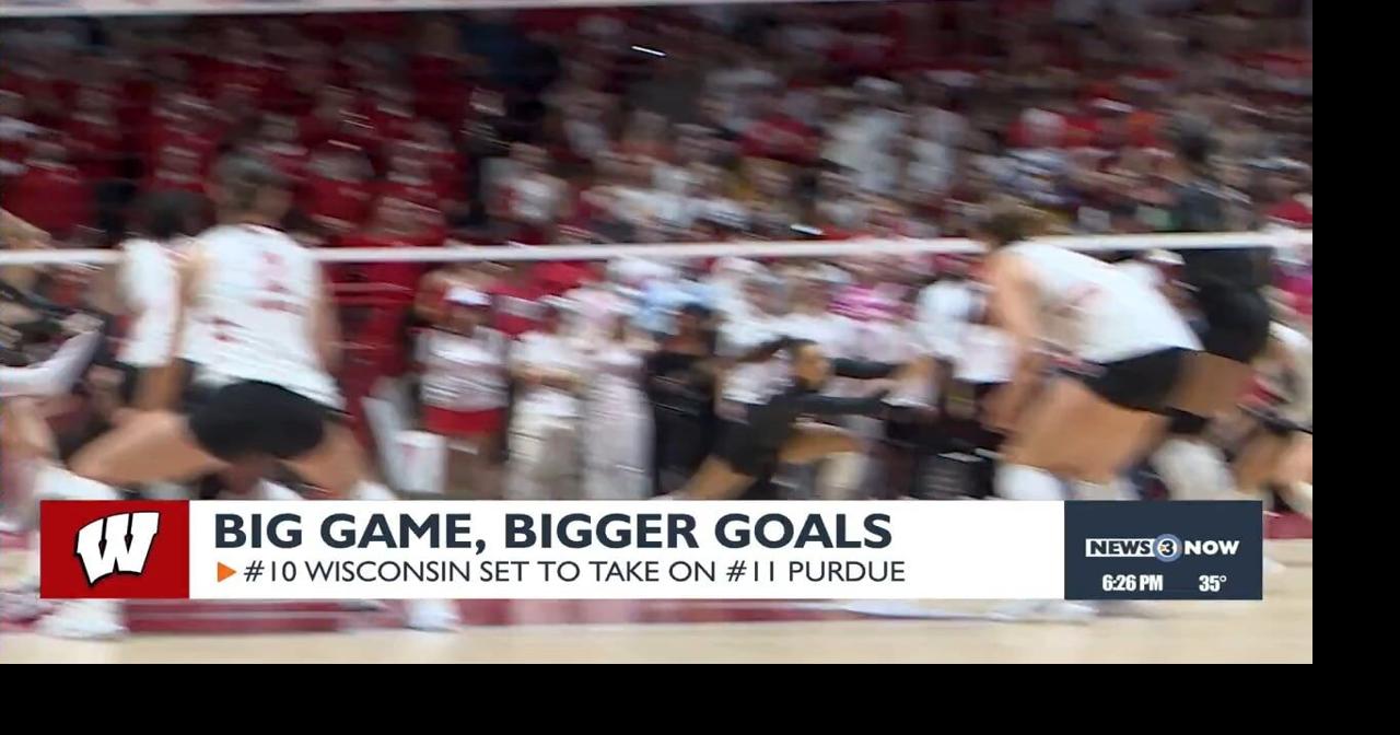 #10 Wisconsin Volleyball to host #11 Purdue in pivotal game | Sports ...