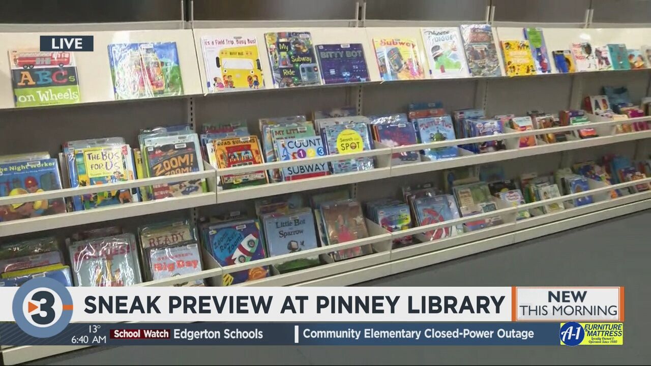FIRST LOOK: A peek inside the new, $10.5 million Pinney Library ...