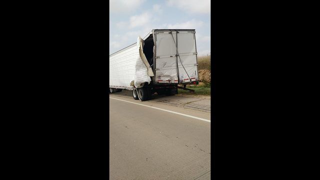 Semitruck collison causes cheese spillage on highway, road closure ...