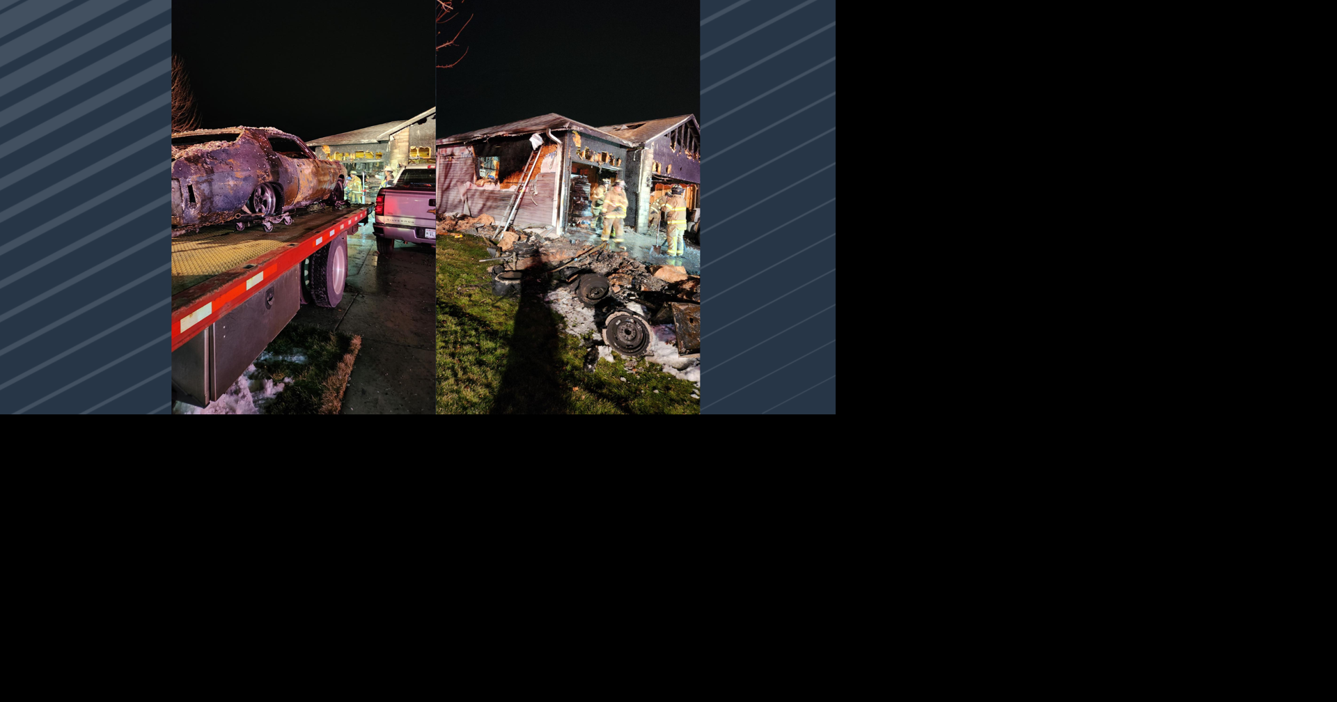 Fire destroys car at home in Columbia Co., 1 taken to hospital | News ...