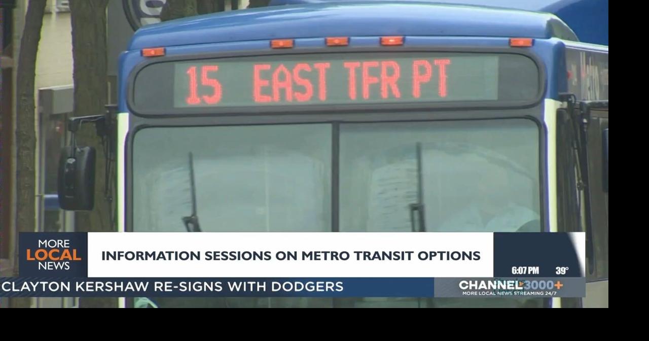 Madison Metro Transit to host info sessions on transportation options ...