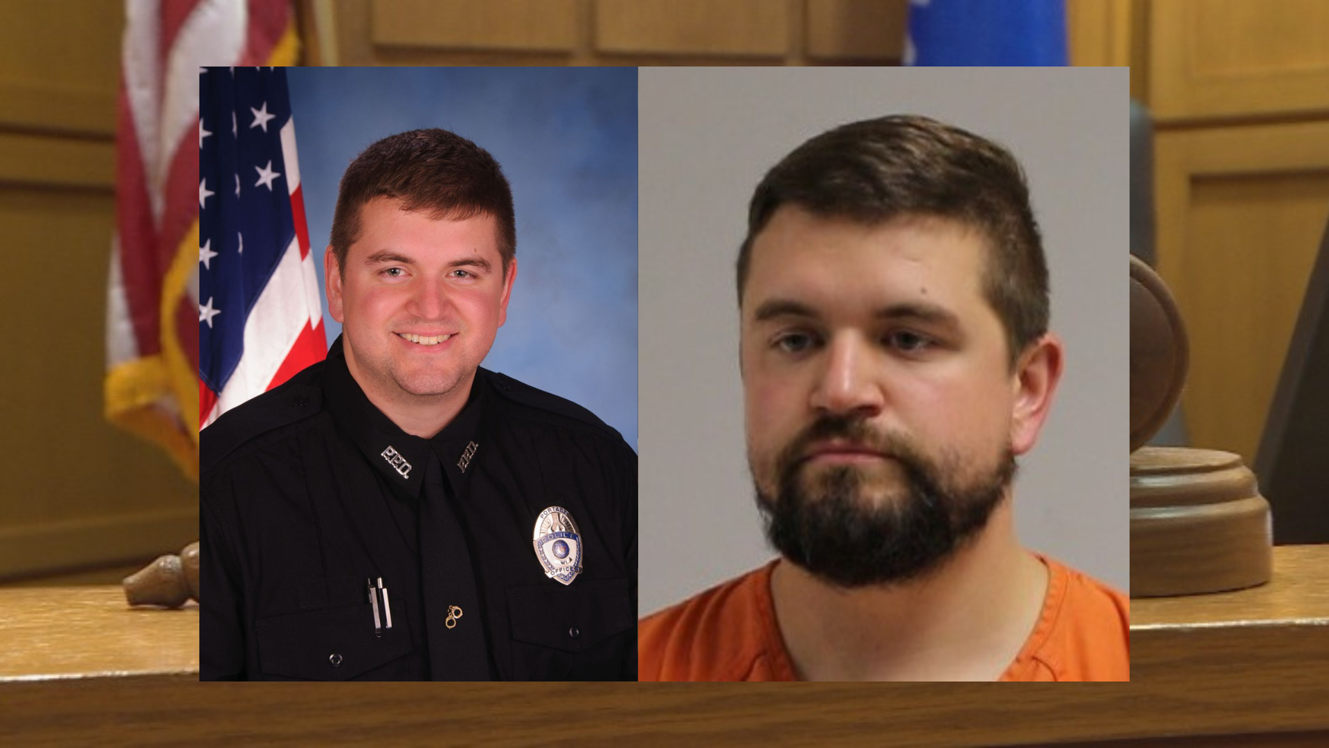 Portage police officer accused of abusing 6-month-old son, causing ...