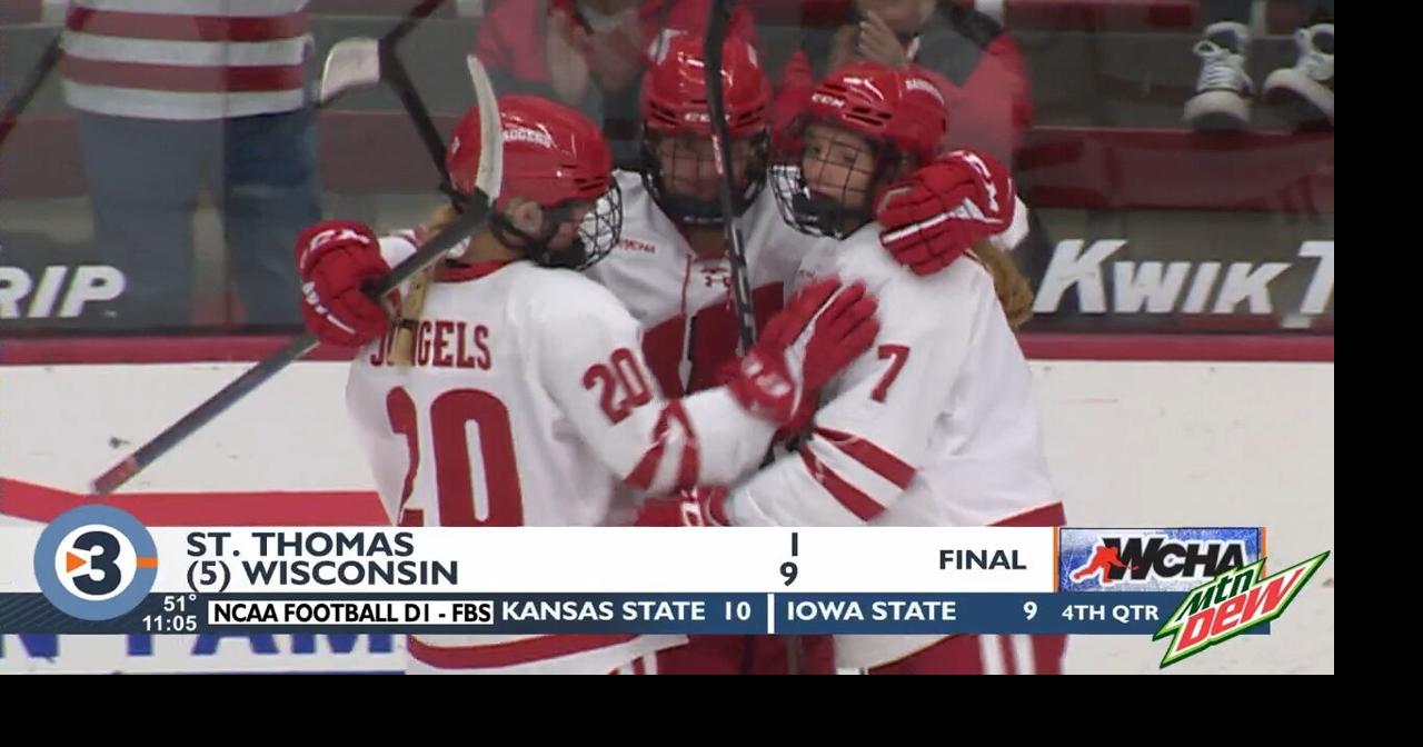 Wisconsin opens conference play with sweep of St. Thomas | Wisconsin ...