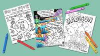 madison coloring pages