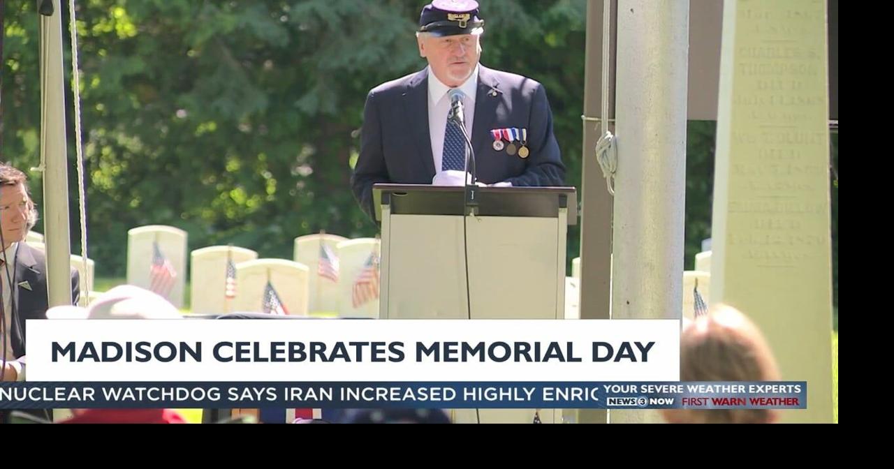 Madison marks Memorial Day at Forest Hill Cemetery | Video ...