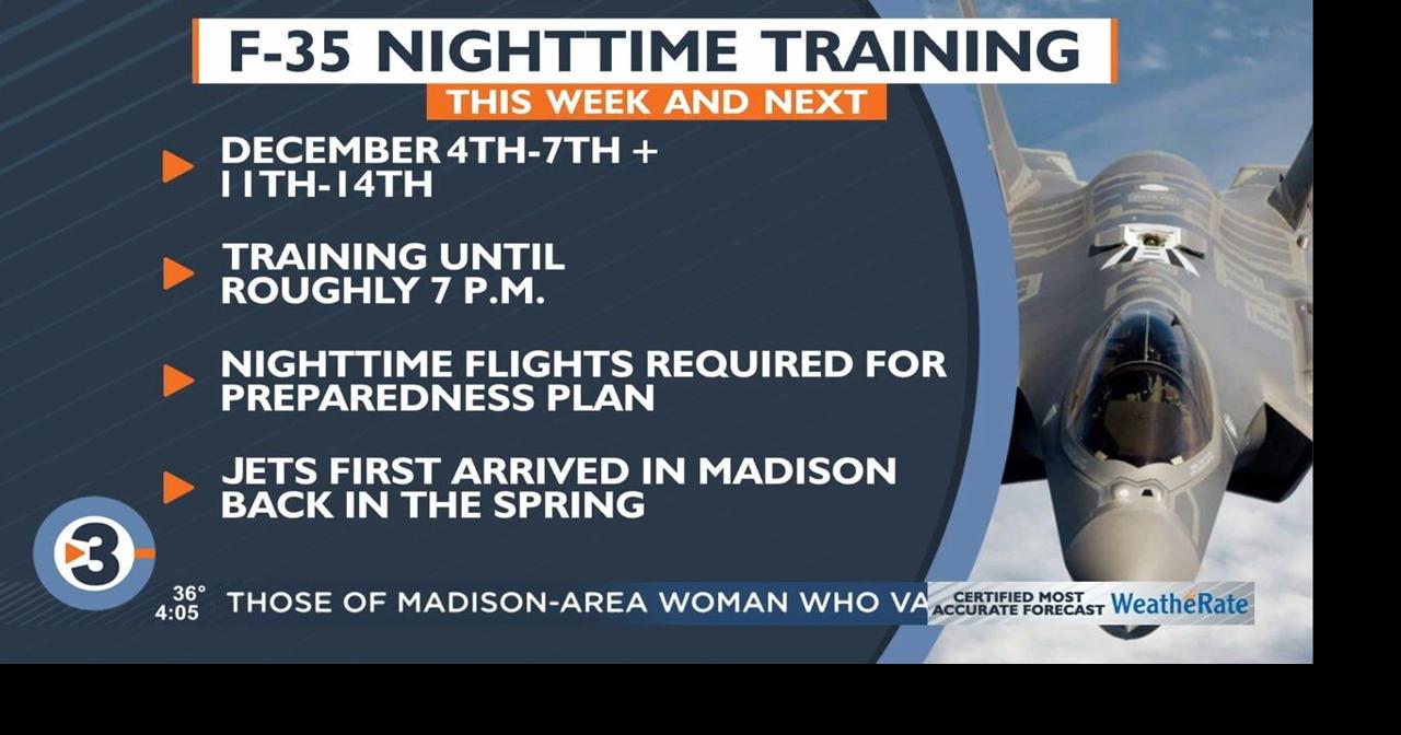 F-35 nighttime training scheduled for this week and next | News ...