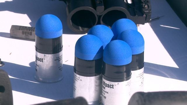 Police use less lethal 40 mm launcher to save man’s life | Local News ...