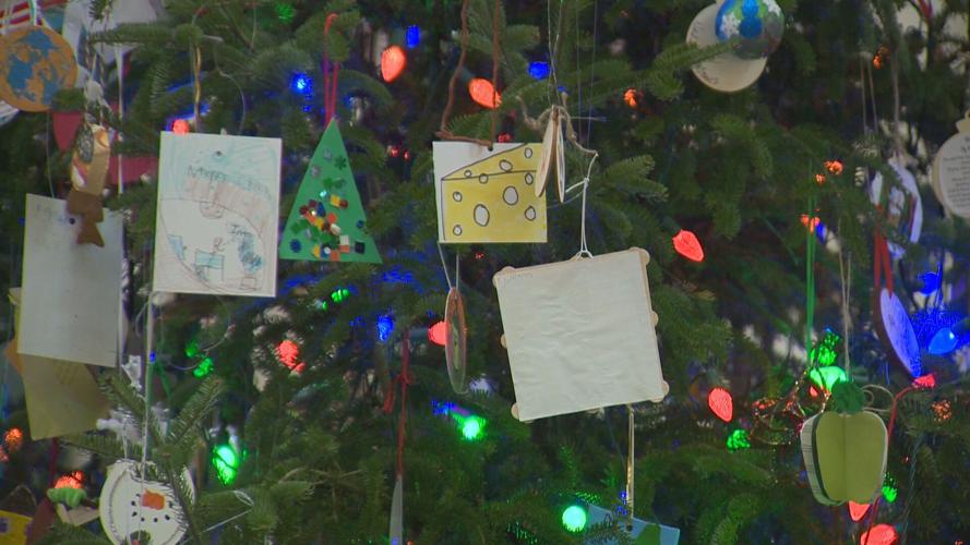 Holiday tree at Wisconsin State Capitol lit for the season | Holiday ...