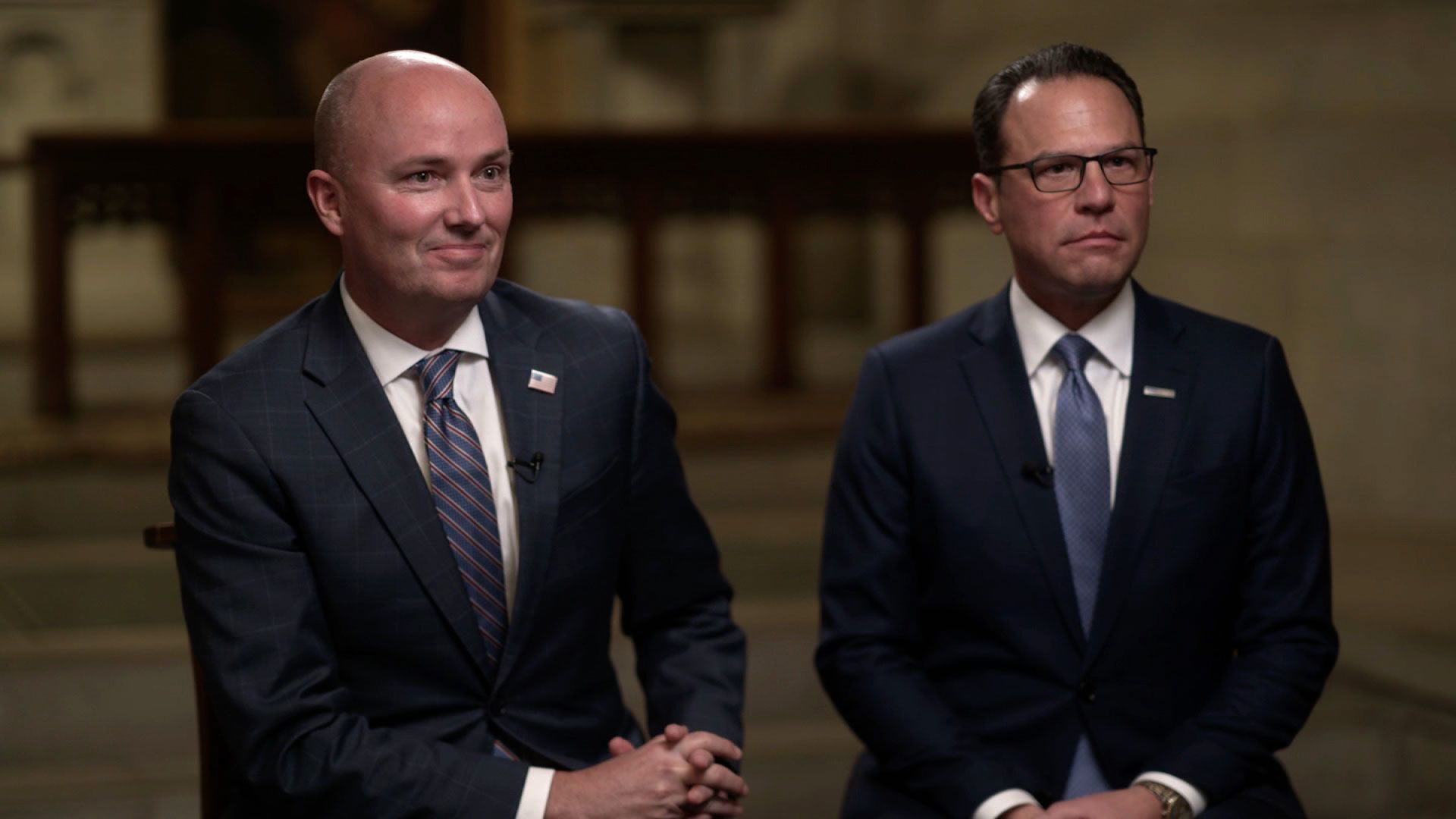 In CNN interview, Govs. Spencer Cox of Utah and Josh Shapiro of ...