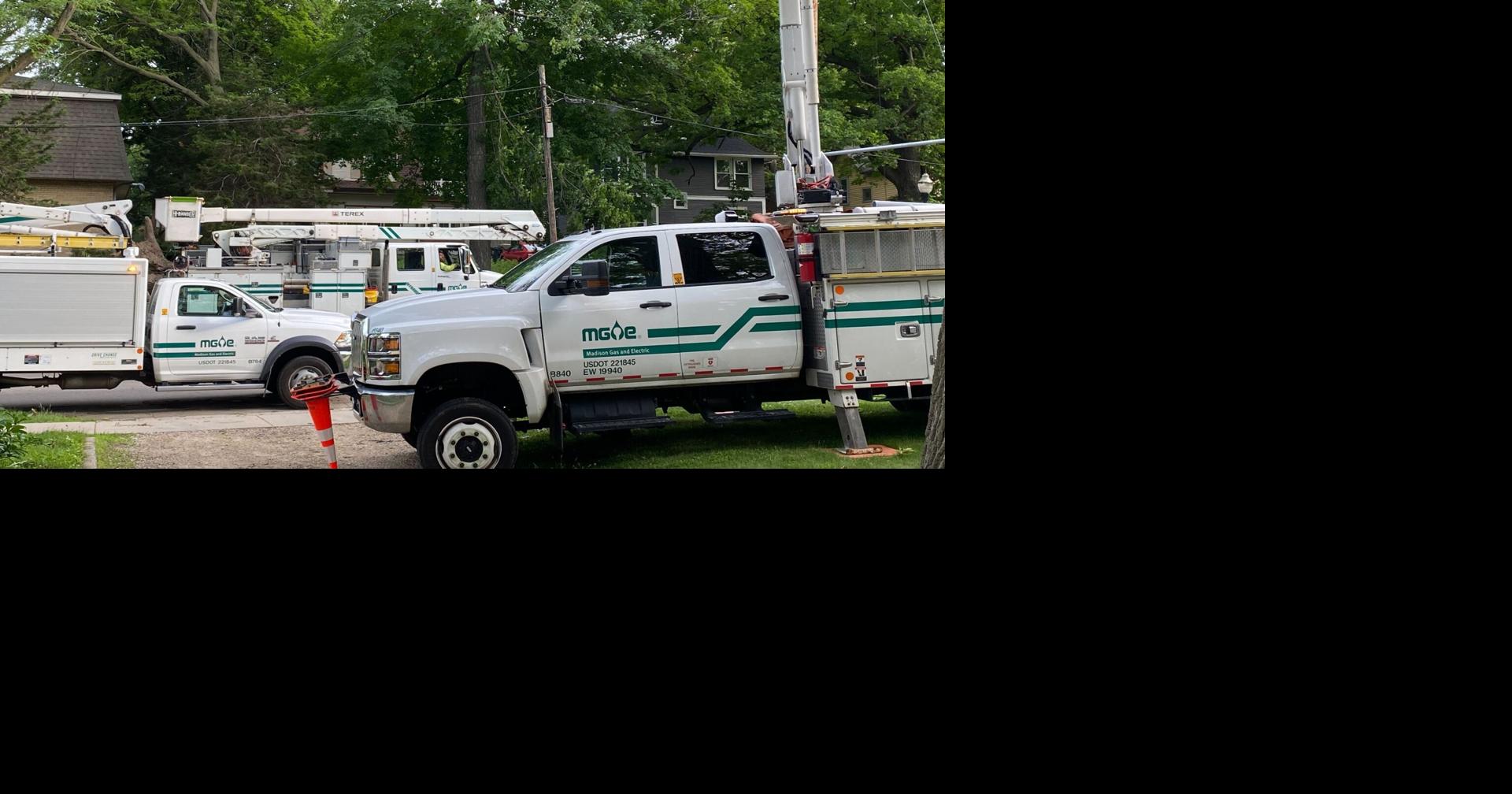 MGE: Power restored to nearly 90 percent of customers | News ...