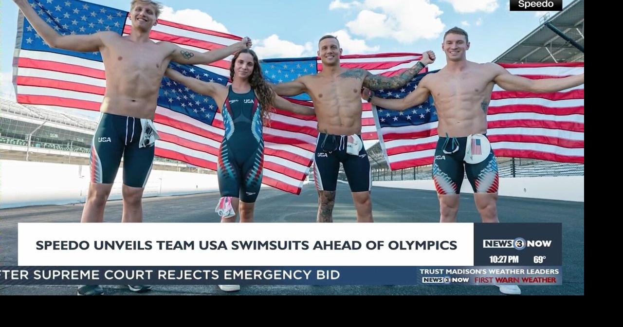 Speedo unveils Team USA swimsuits ahead of Olympics | Video ...