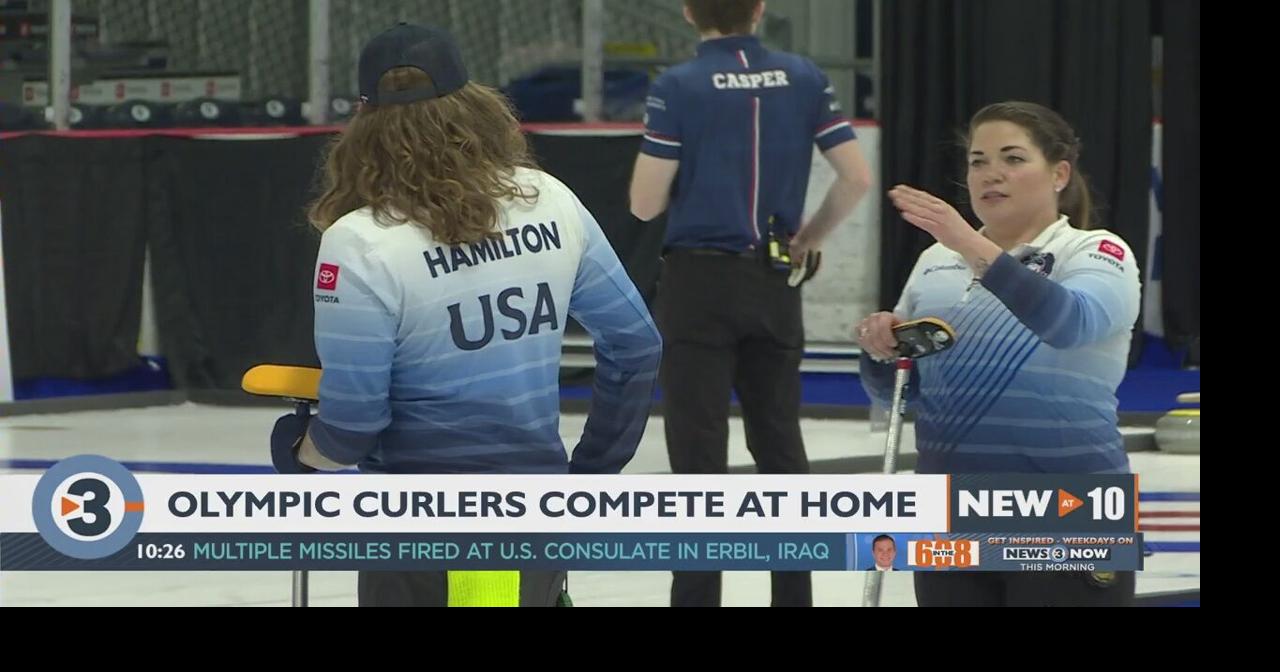 Olympic brother-sister curling duo compete at home | Local News ...