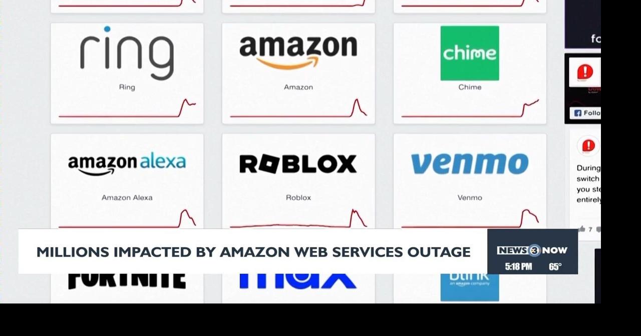 Millions impacted by Amazon web services outage | Video | channel3000.com