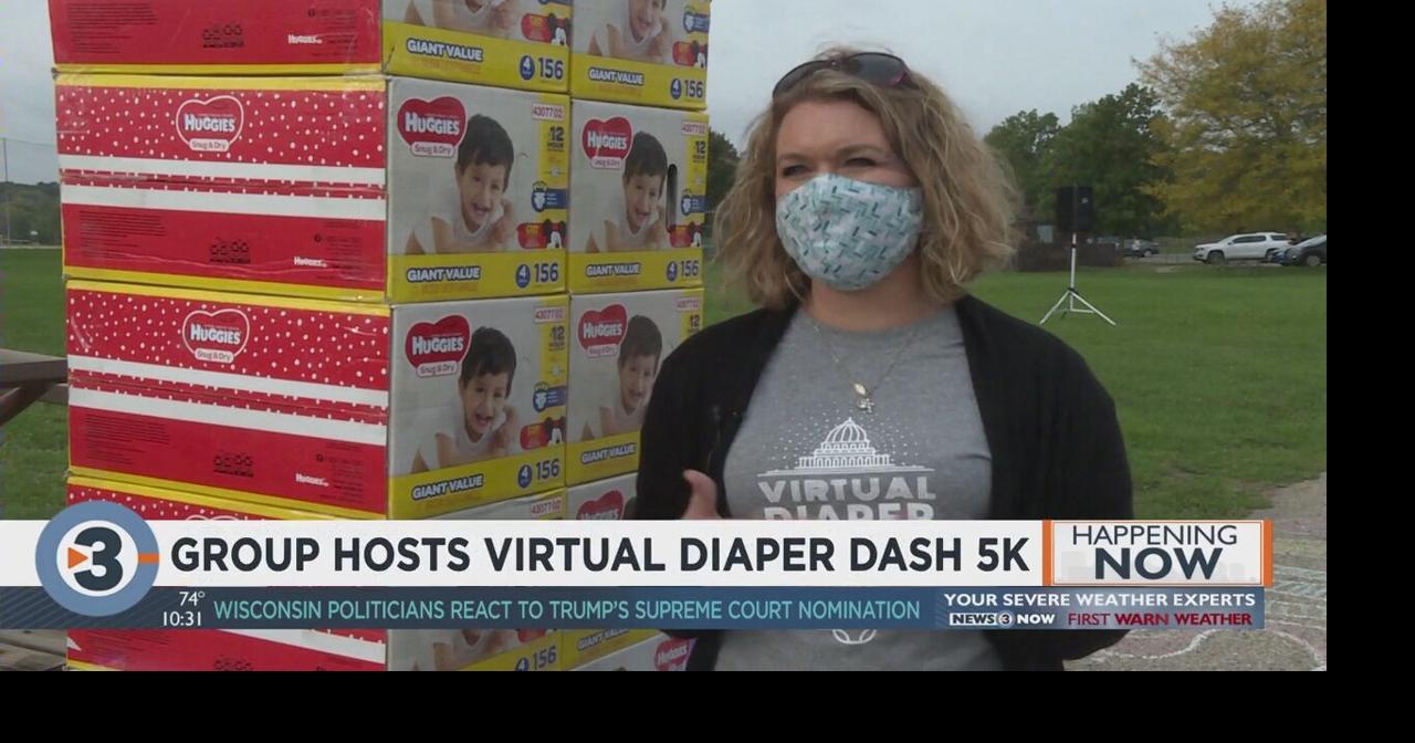 Group hosts annual Diaper Dash 5K, diaper drop-off | Local News ...