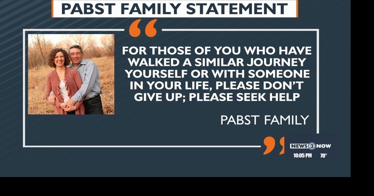 Pabst family releases statement after tragic event | Video ...