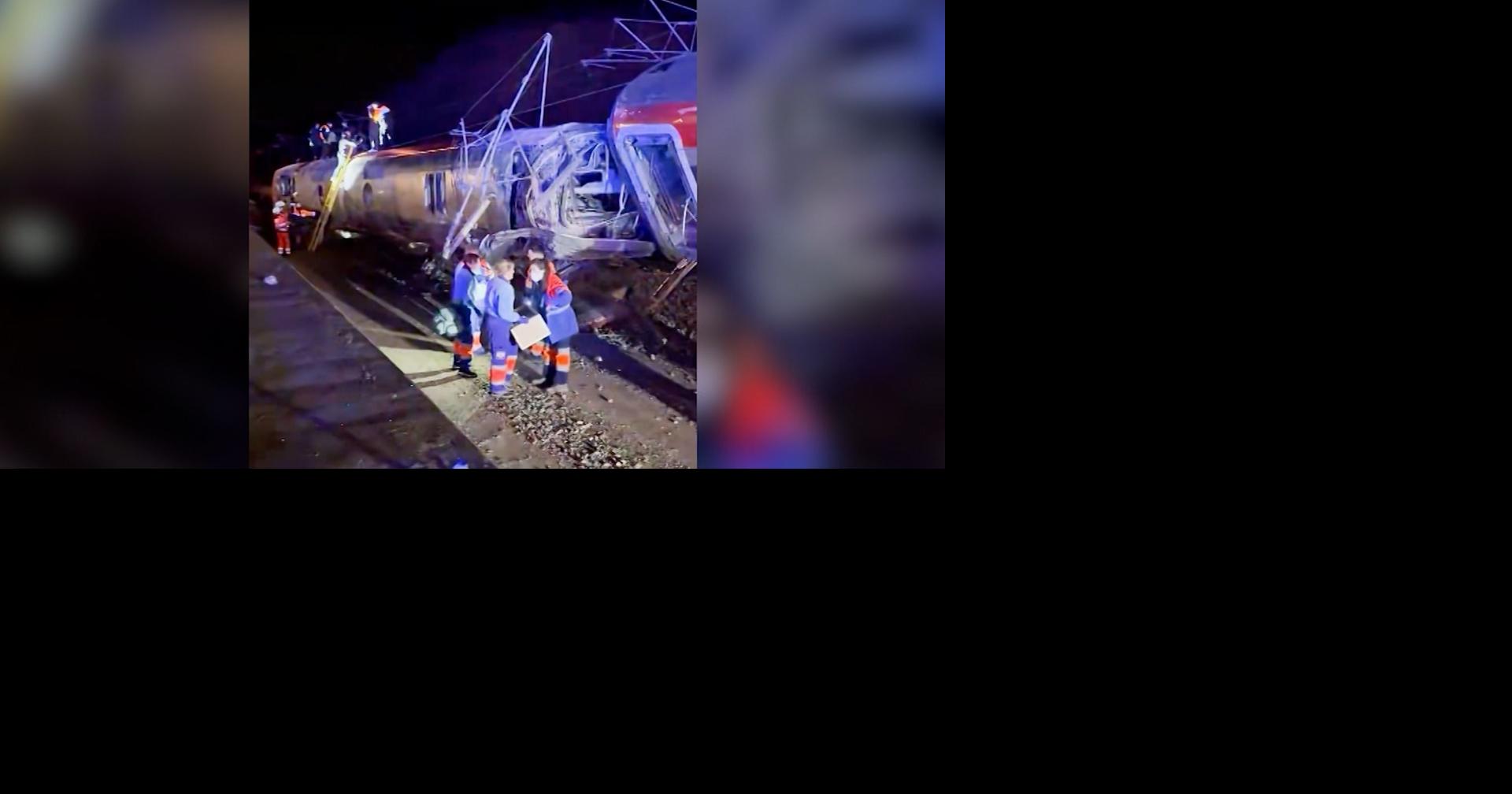 High-speed train crash kills at least 21 people in Spain, dozens ...