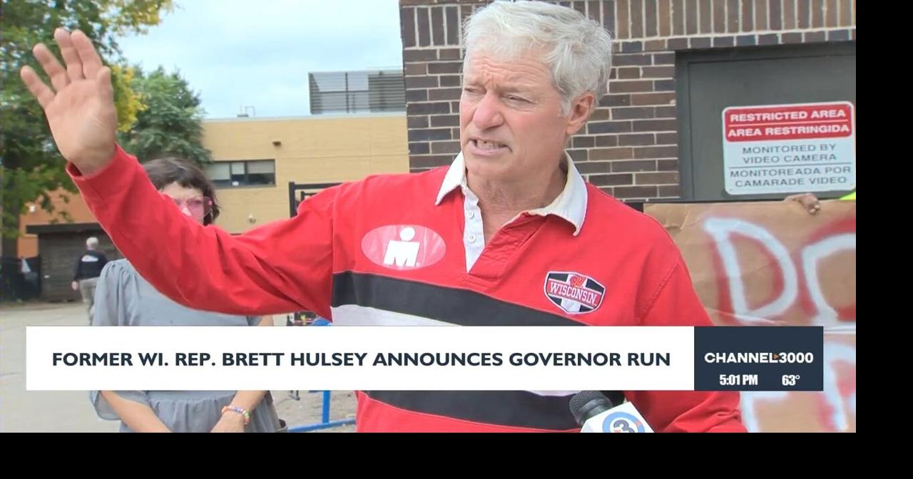 Former Wisconsin Rep Brett Hulsey announces run for governor | Video ...