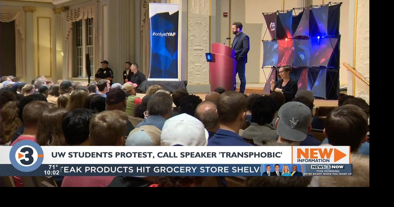Protesters decry film by Matt Walsh screened at UW as transphobic ...