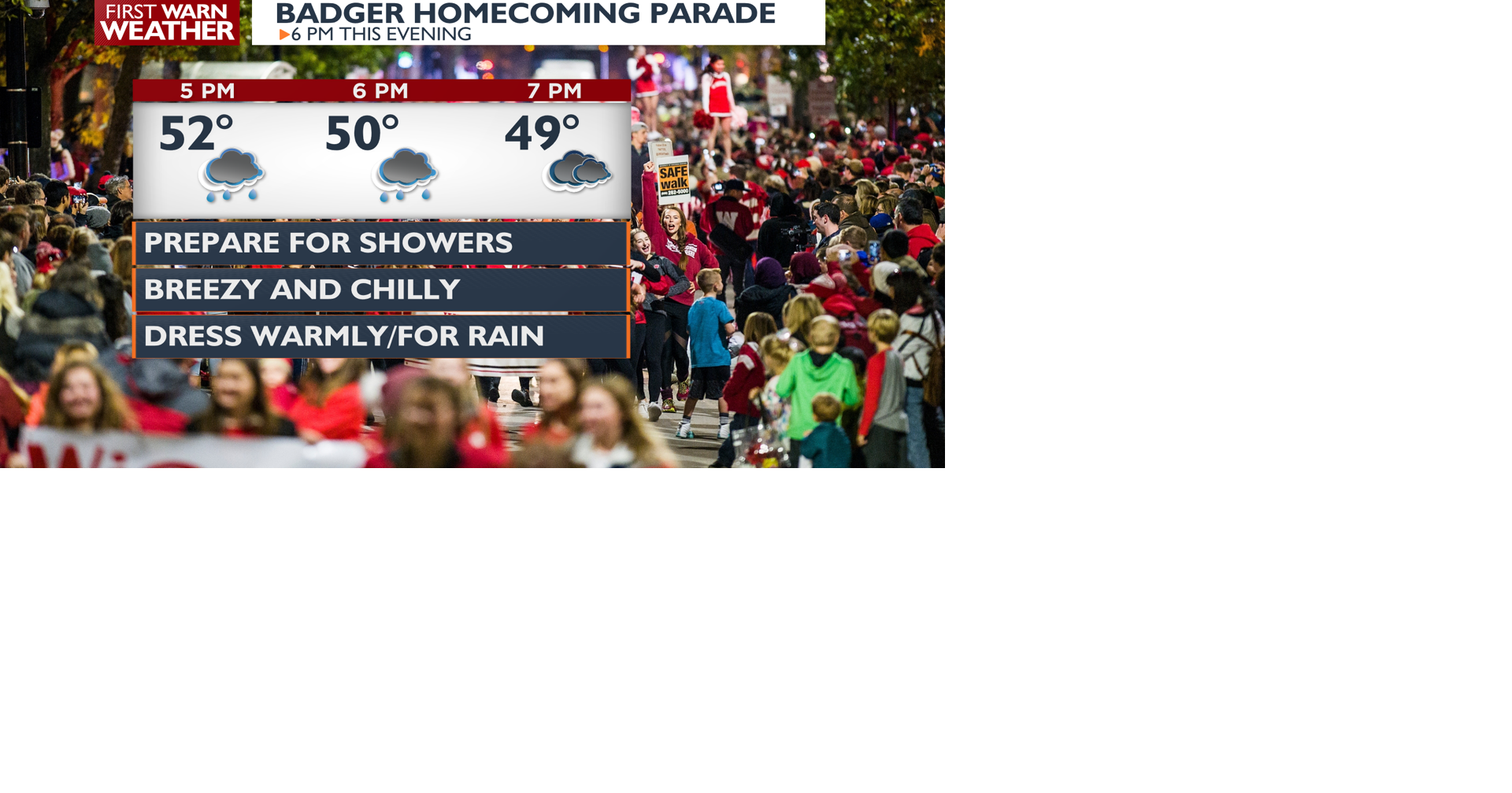 UW Homecoming Parade.png | | channel3000.com