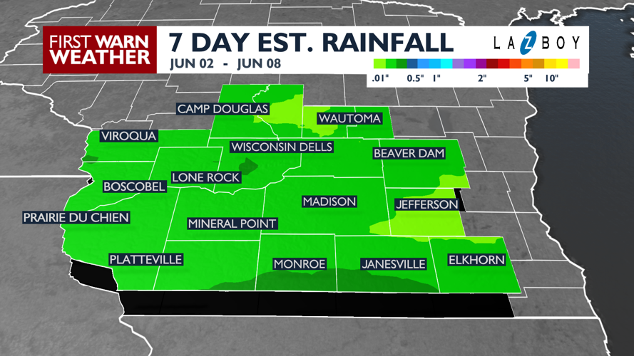Morning showers Monday, sunnier for Tuesday and Wednesday | Latest ...