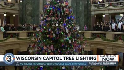 Wisconsin Capitol tree lighting | News | channel3000.com