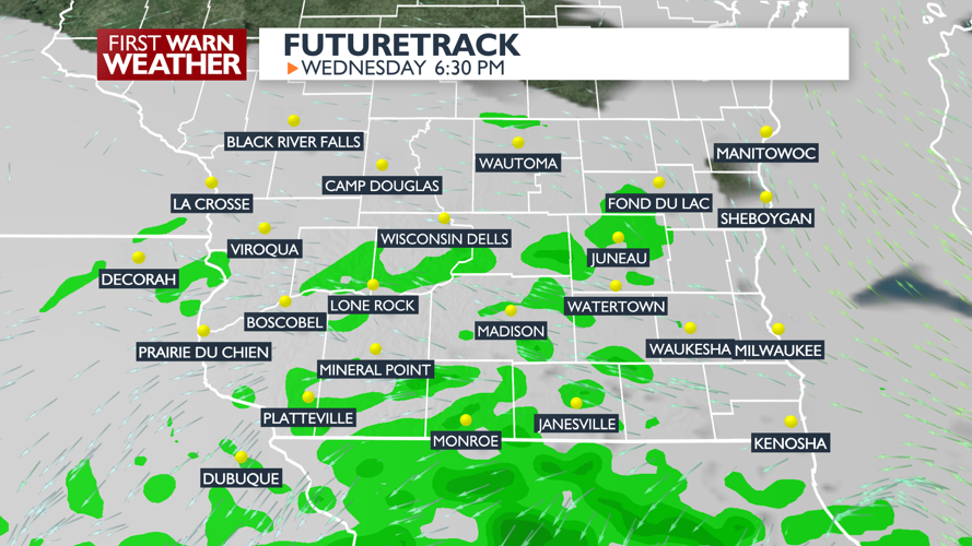 Tracking showers and freezing rain chances over the holiday | Latest ...